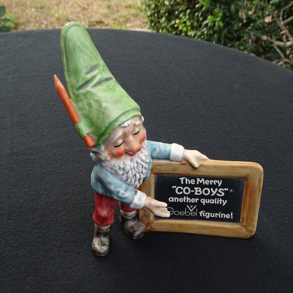 Goebel | Accents | Goebel Co Boy 971 The Merry Sign Holder | Poshmark